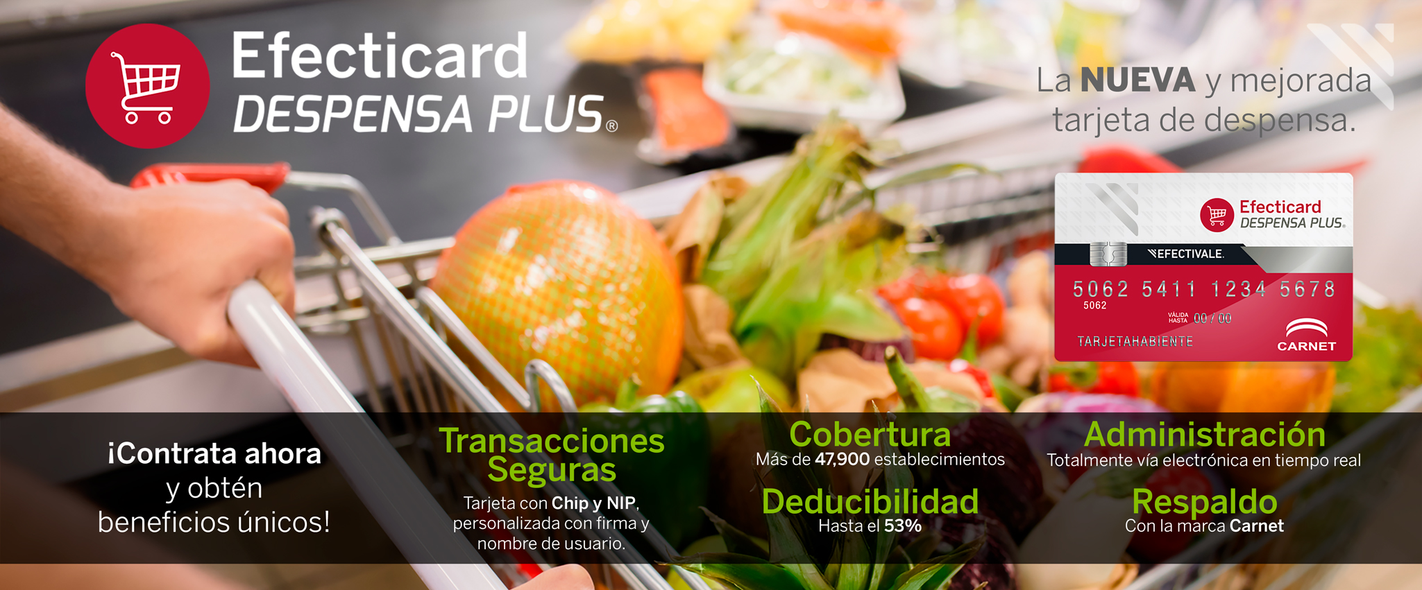 Efectivale | Vales de Despensa | Vales de Gasolina, Comida | Efectivale