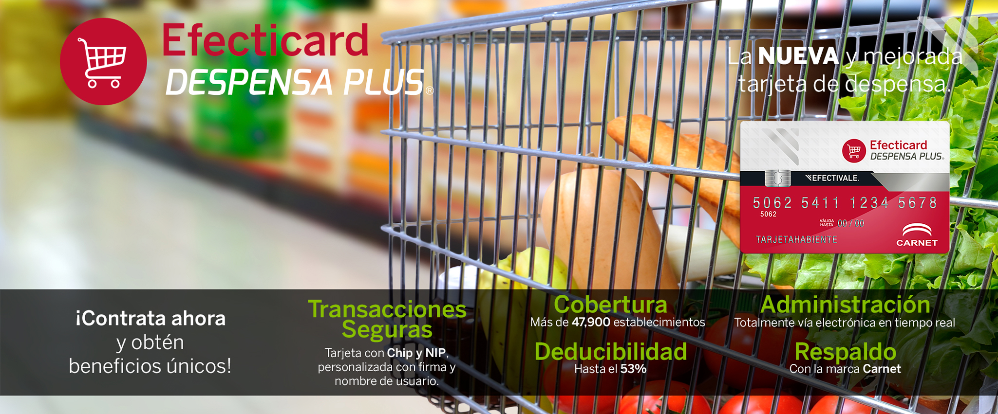 Efectivale | Vales de Despensa | Vales de Gasolina, Comida | Efectivale